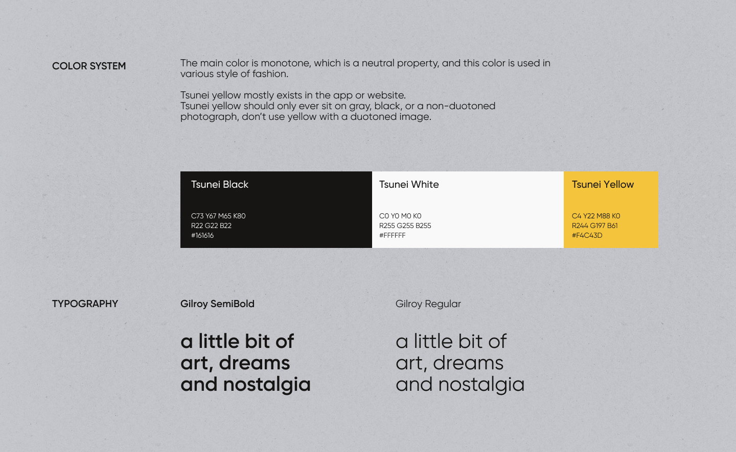 Works • Tsunei Label